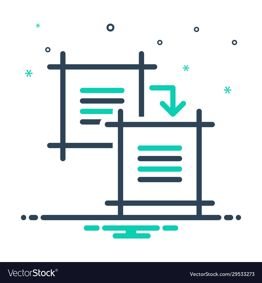 Paste Royalty Free Vector Image - VectorStock