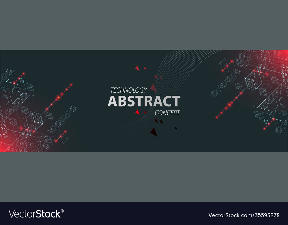 Technology background binary computer code Vector Image Technology background binary computer code Vector Image