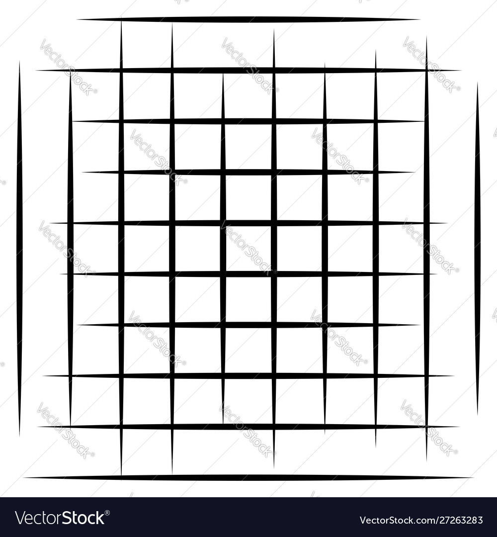 Grid mesh element cellular reticular grate Vector Image