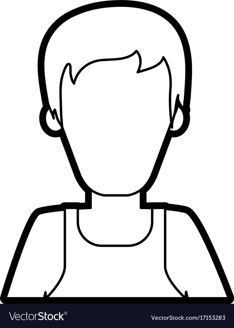 Isolated boy design Royalty Free Vector Image - VectorStock