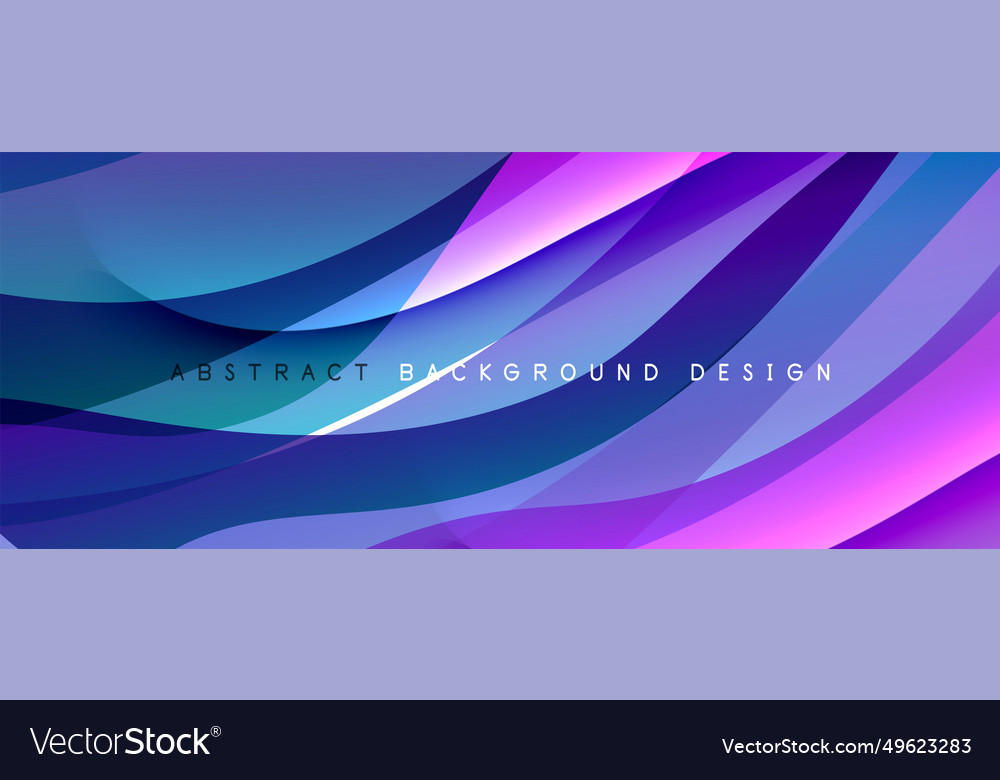 Simple fluid color gradient abstract background Vector Image