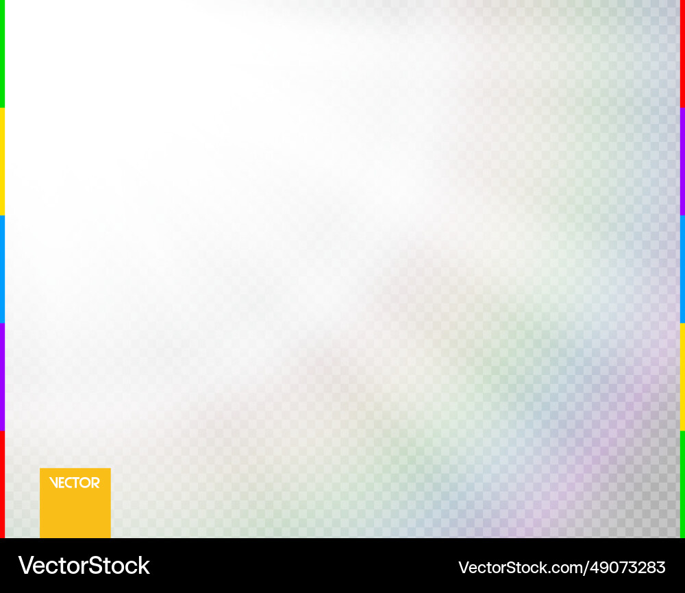 Sun light rays special effect glow transparent Vector Image