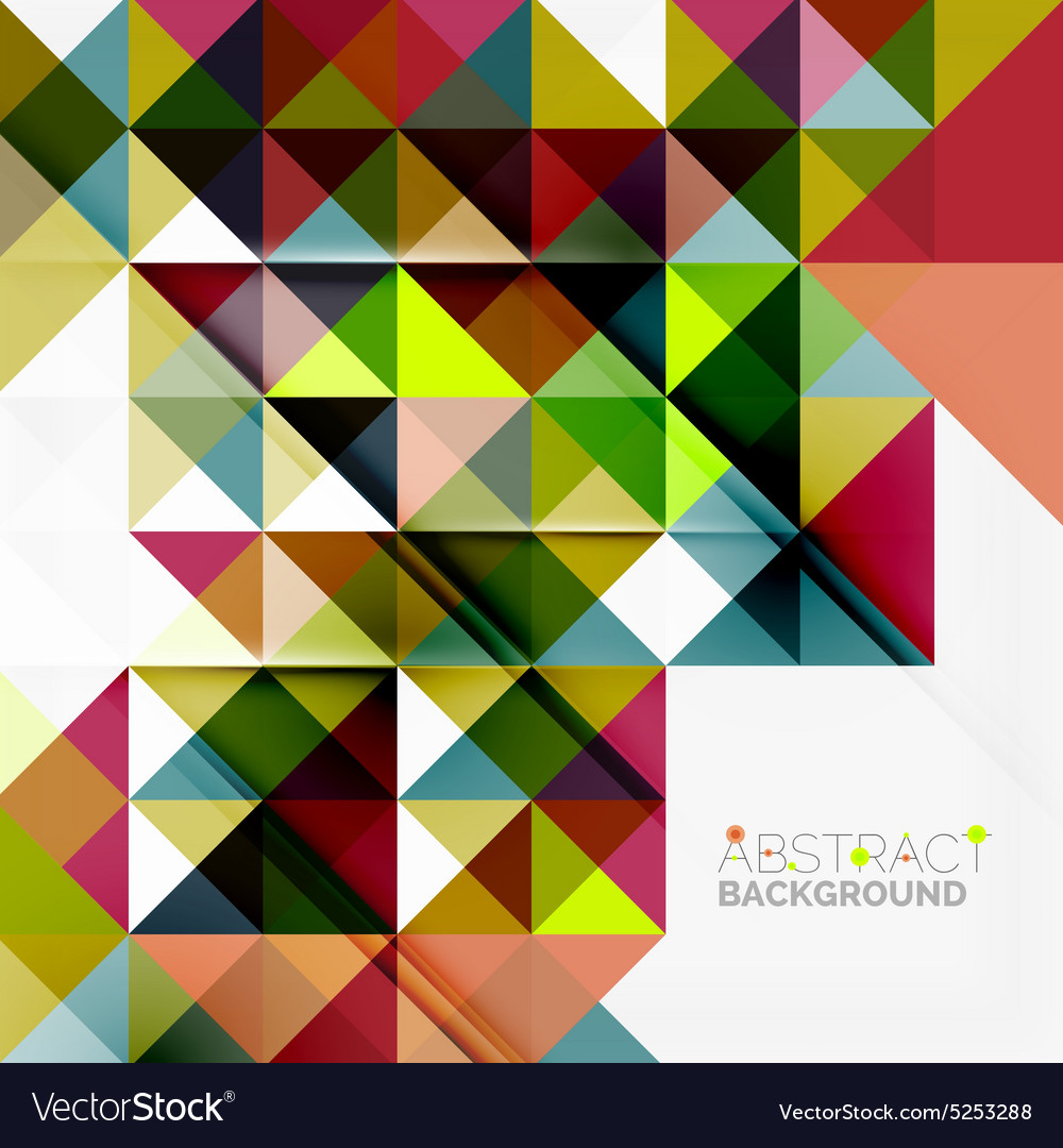 Abstract geometric background modern overlapping Vector Image