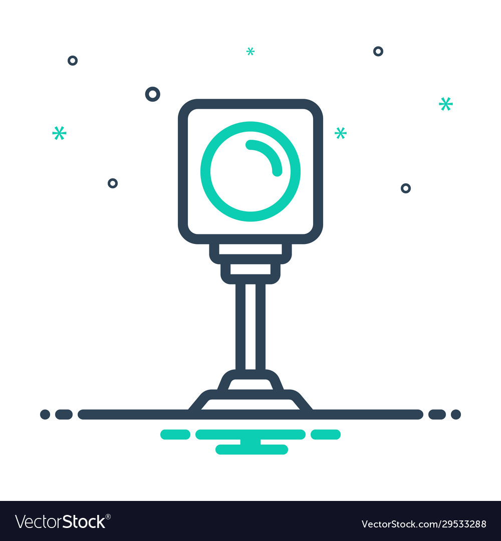 Red light Royalty Free Vector Image - VectorStock