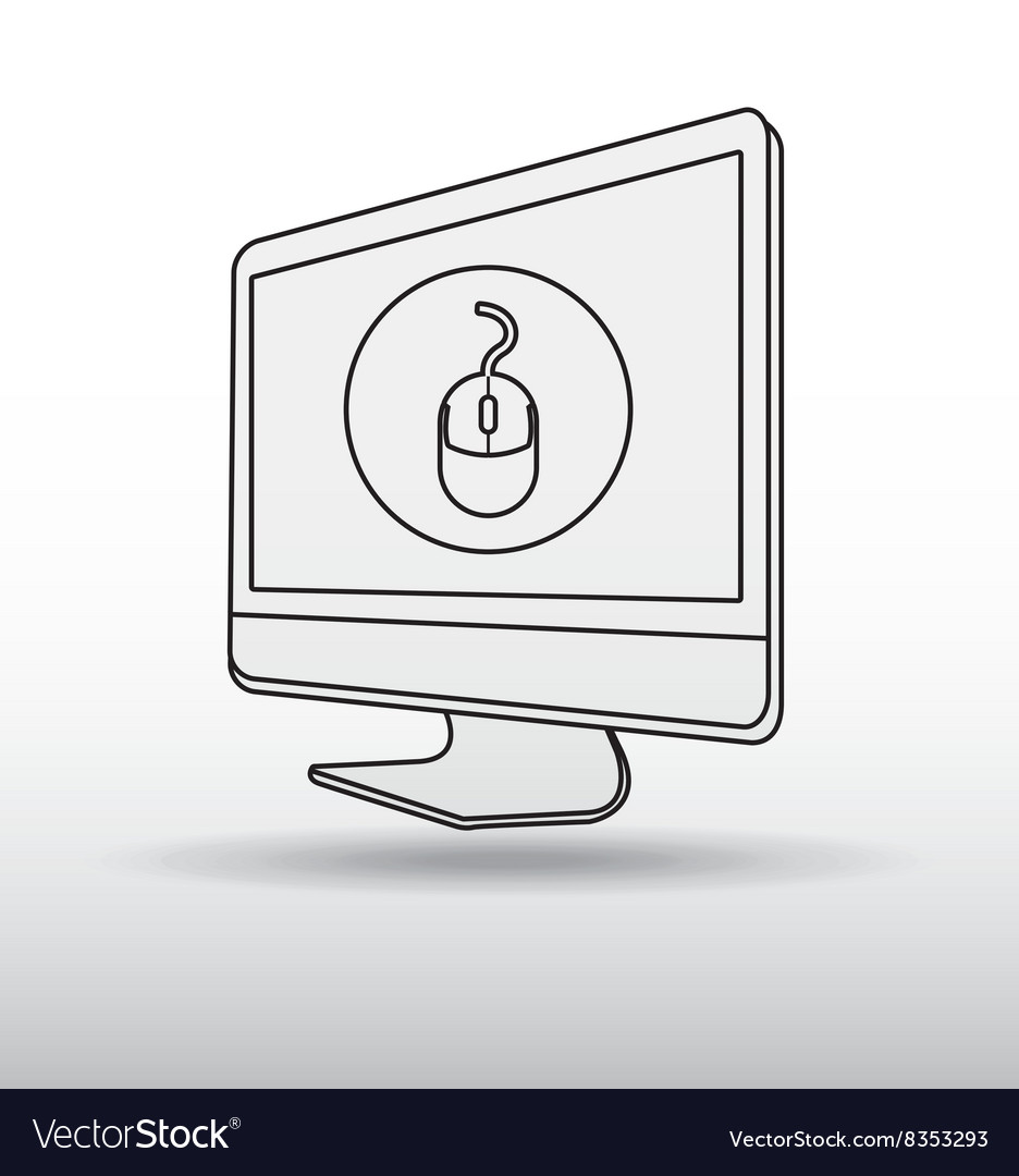 Computer technology design Royalty Free Vector Image