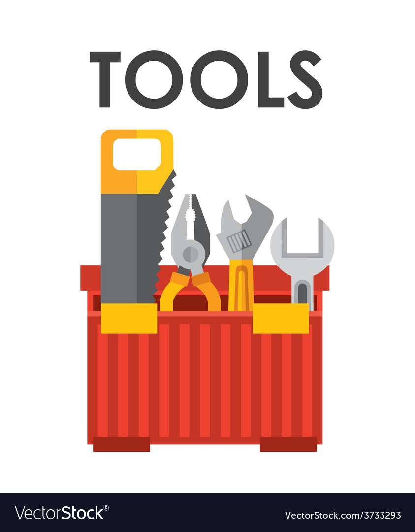 Tools design Royalty Free Vector Image - VectorStock