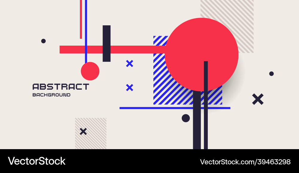 Abstract background in a modern trendy style Vector Image