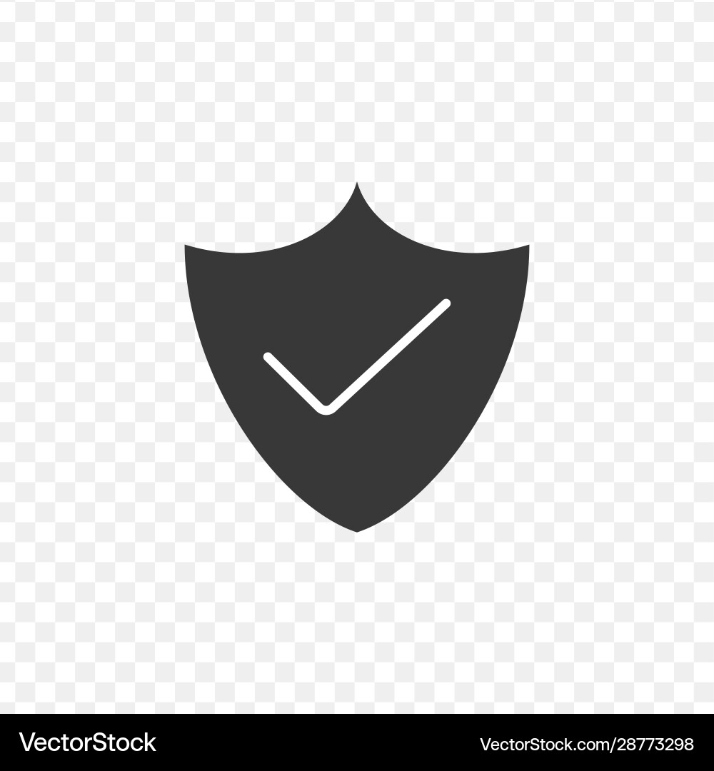 Security approved chalk icon defense protection Vector Image