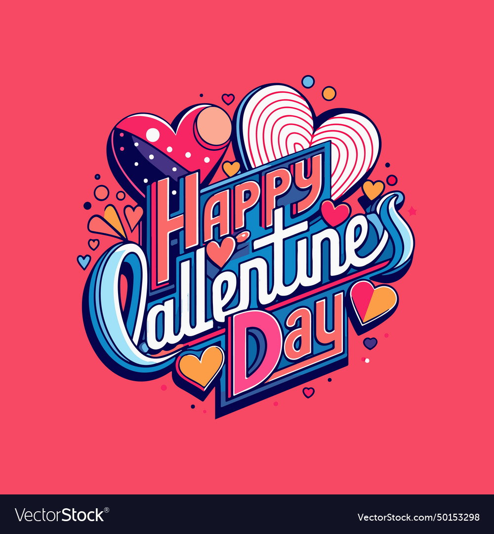 Valentines day symbol Royalty Free Vector Image