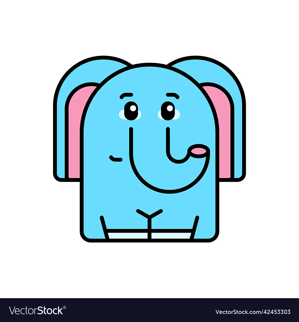 Elephant icon Royalty Free Vector Image - VectorStock