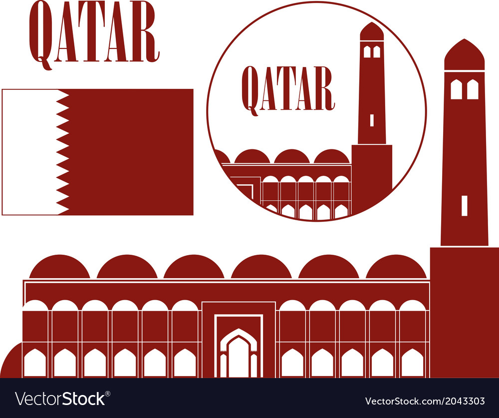 Qatar Royalty Free Vector Image - VectorStock