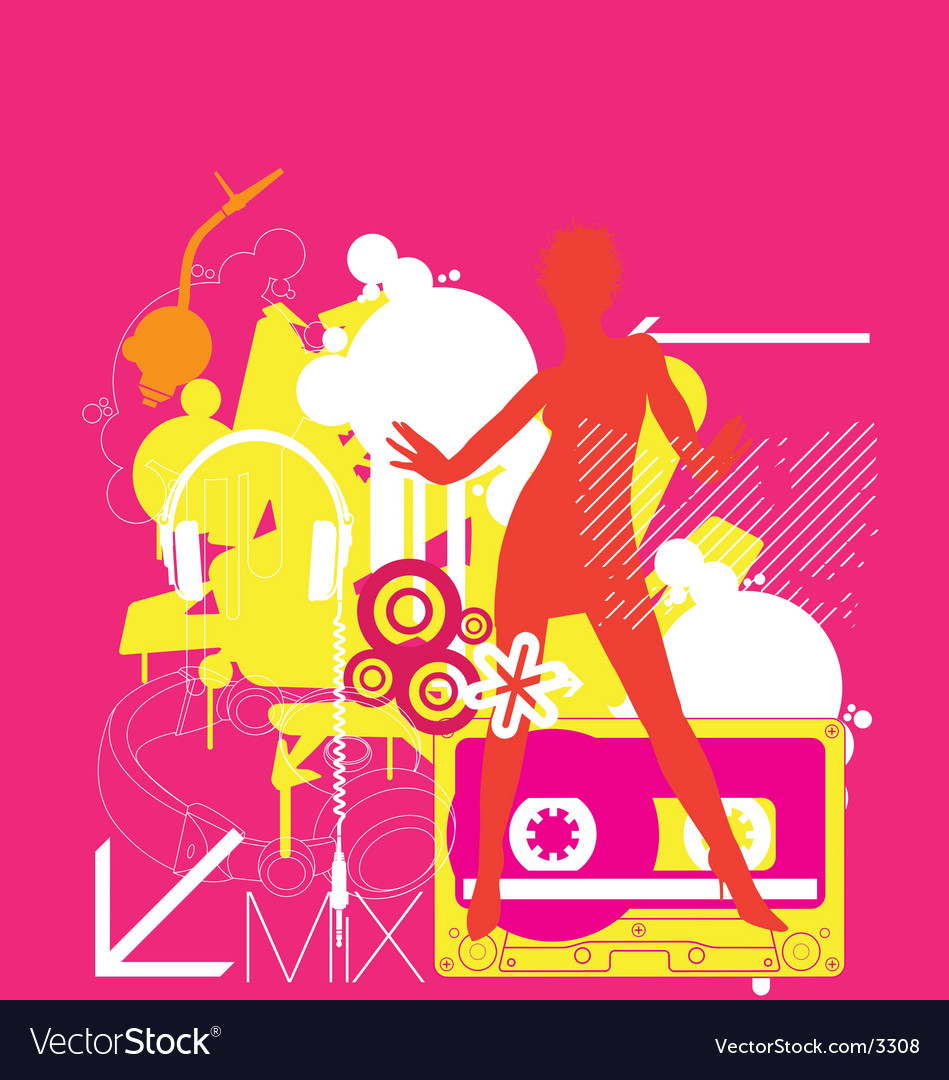 Remix Royalty Free Vector Image - VectorStock