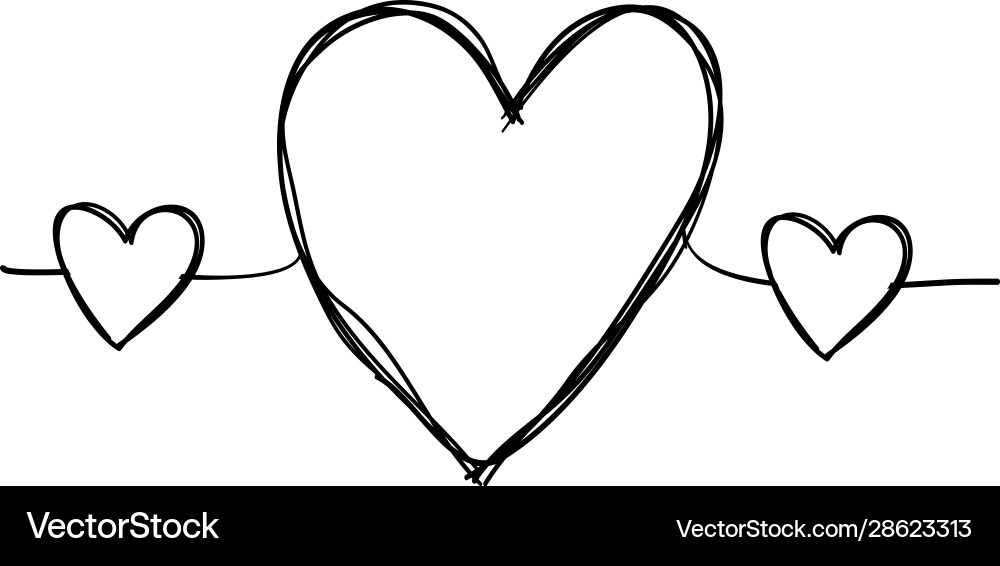 Love inspirational calligraphy phrase with hand Vector Image