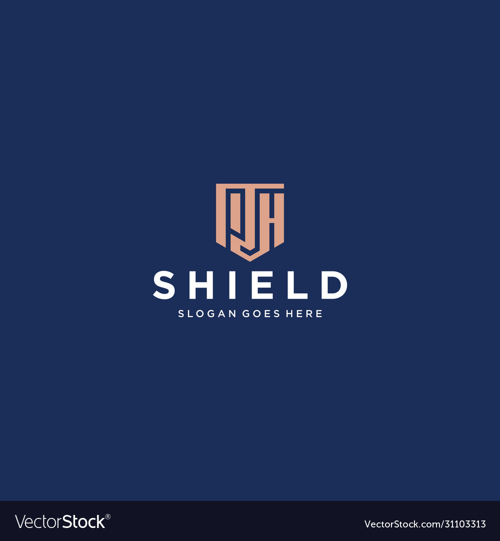 Ph shield logo Royalty Free Vector Image - VectorStock