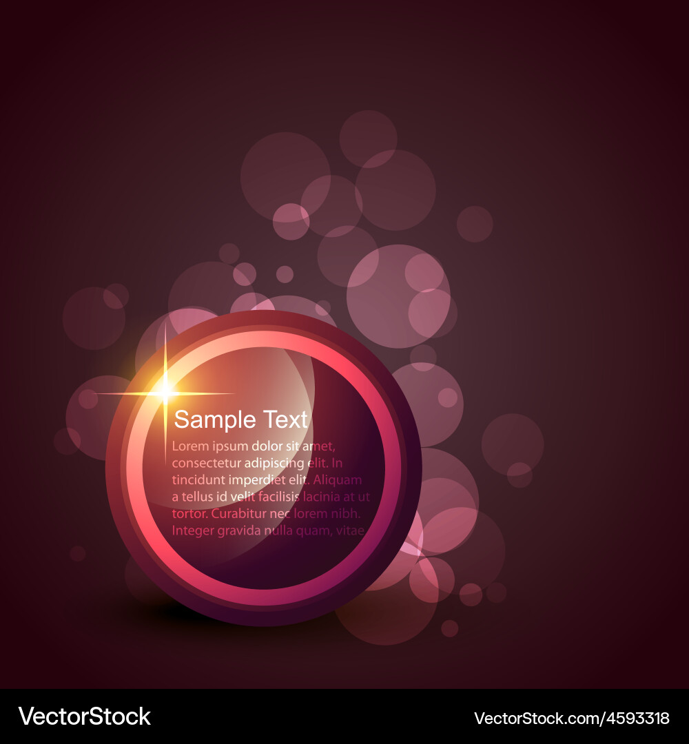 Circle background Royalty Free Vector Image - VectorStock