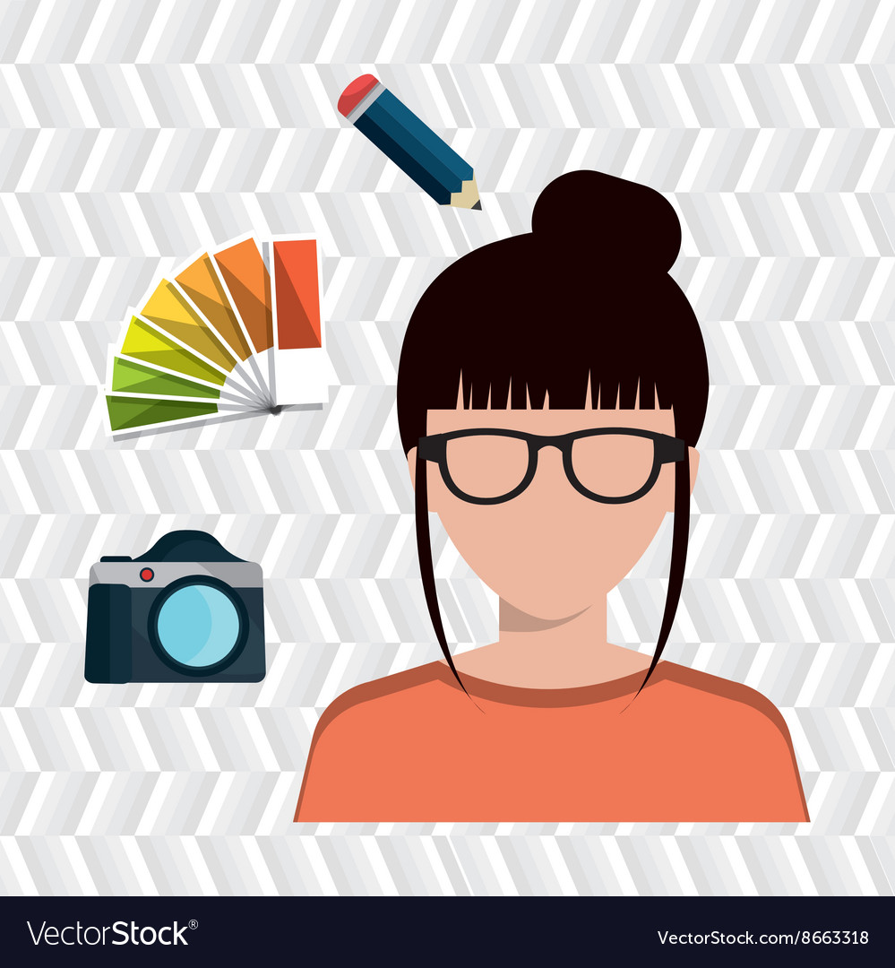 Graphic design concept Royalty Free Vector Image