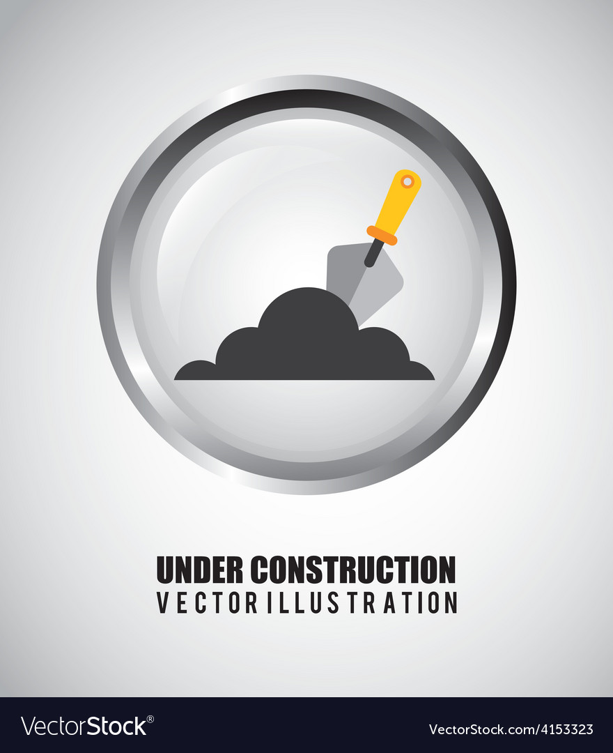Under construction Royalty Free Vector Image - VectorStock