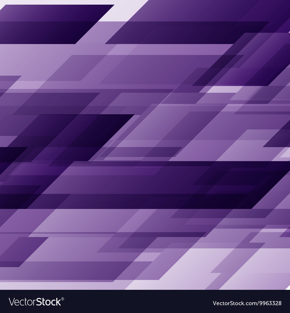 Abstract purple rectangles technology distorted Vector Image