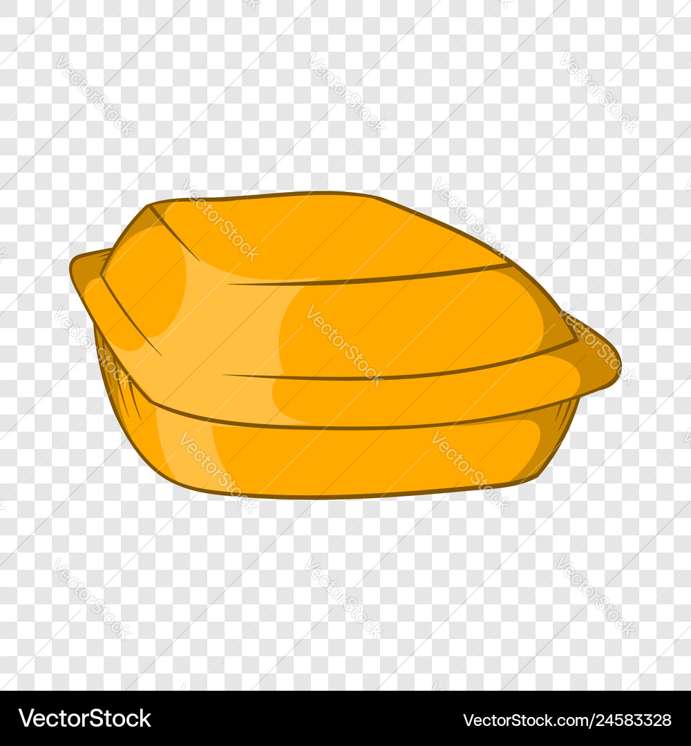 Food container icon cartoon style Royalty Free Vector Image