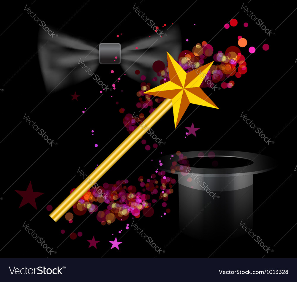 Magic background Royalty Free Vector Image - VectorStock