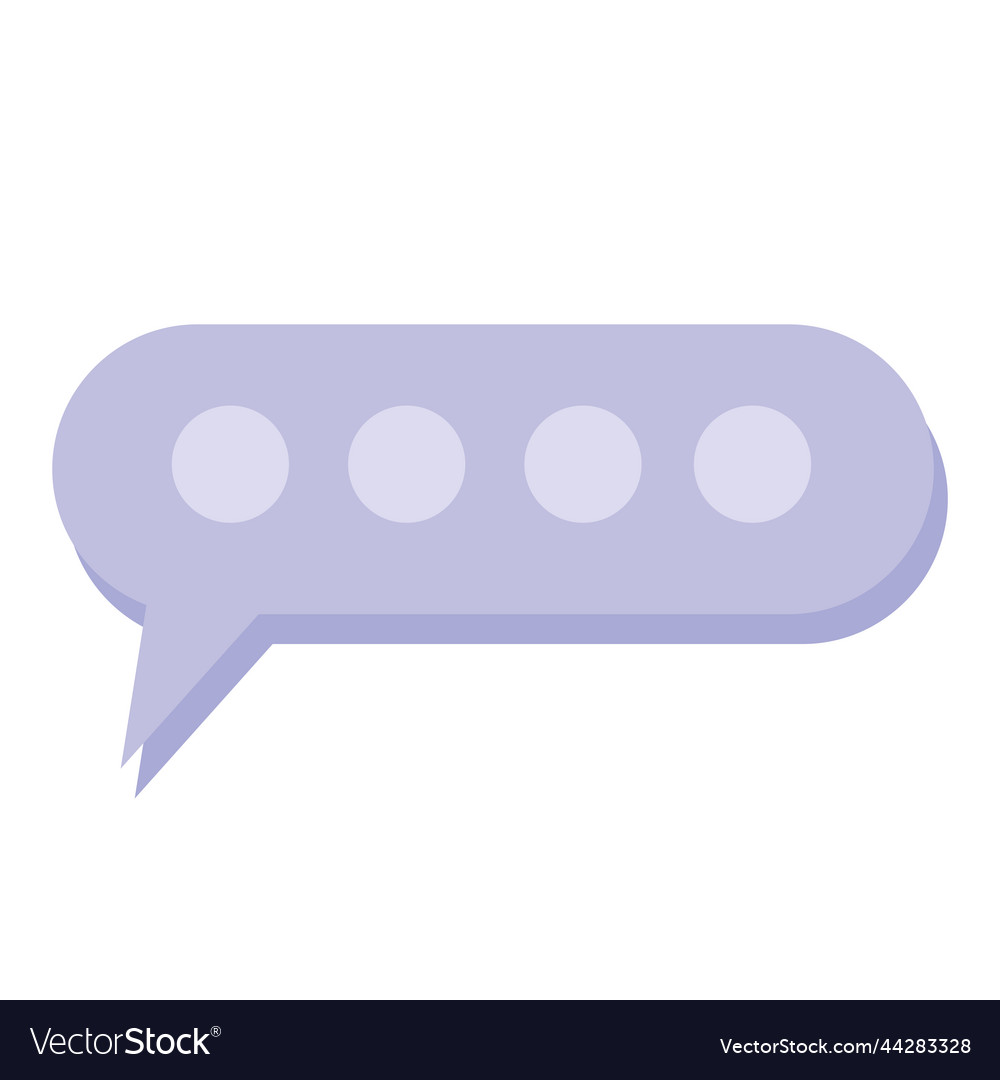 Speech bubble message Royalty Free Vector Image Speech bubble message Royalty Free Vector Image