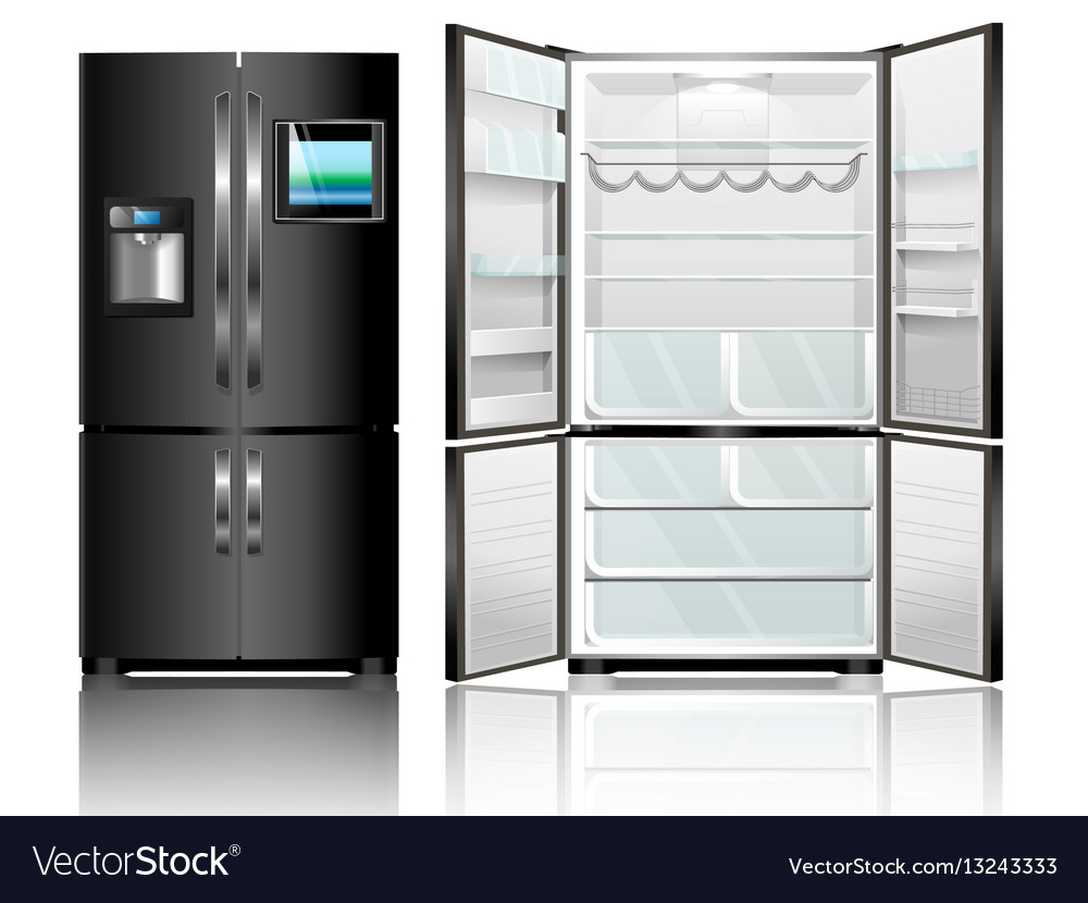 Fridge2 Royalty Free Vector Image - VectorStock