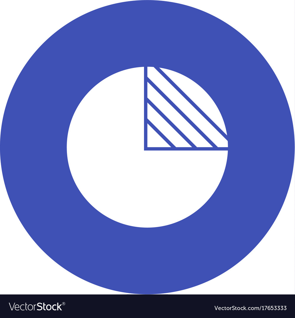 Pie chart Royalty Free Vector Image - VectorStock