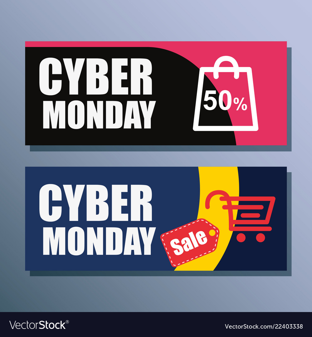 Cyber monday shop Royalty Free Vector Image - VectorStock Cyber monday shop Royalty Free Vector Image - VectorStock