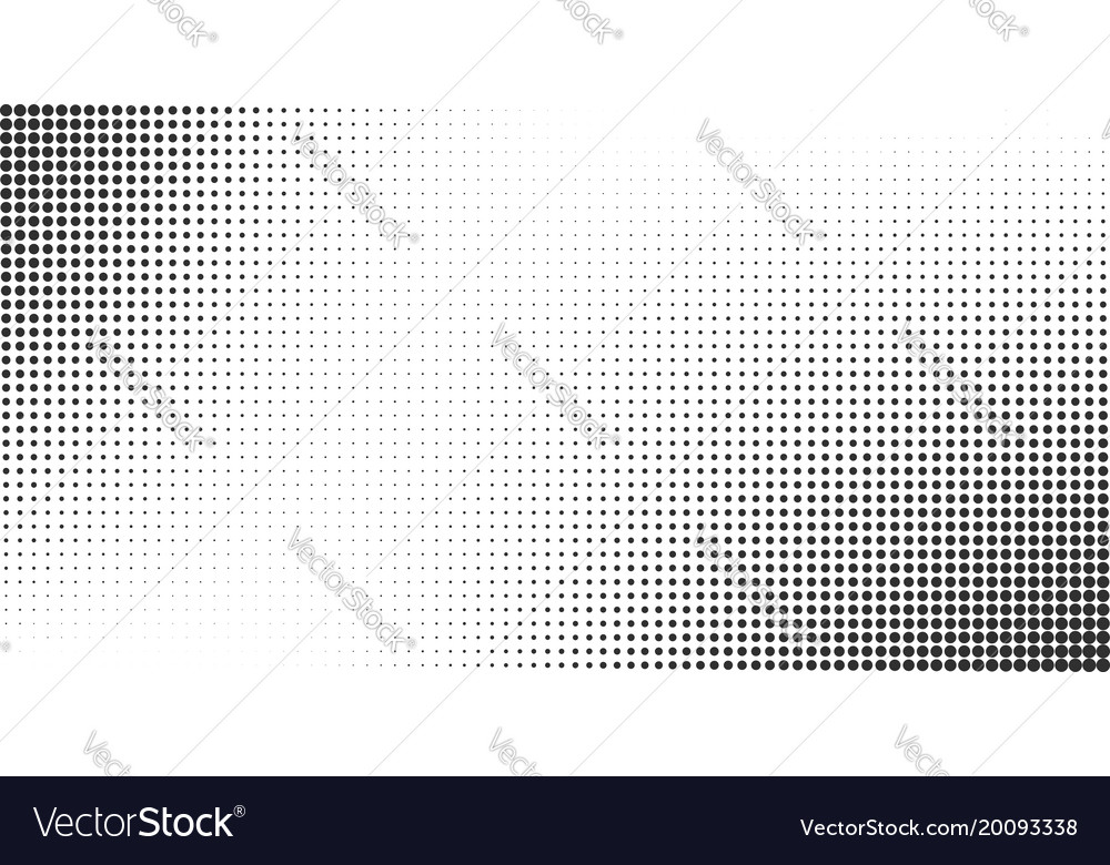 Halftone effect background Royalty Free Vector Image