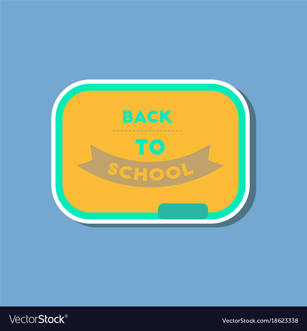 Paper Sticker On Stylish Background Back Vector Image