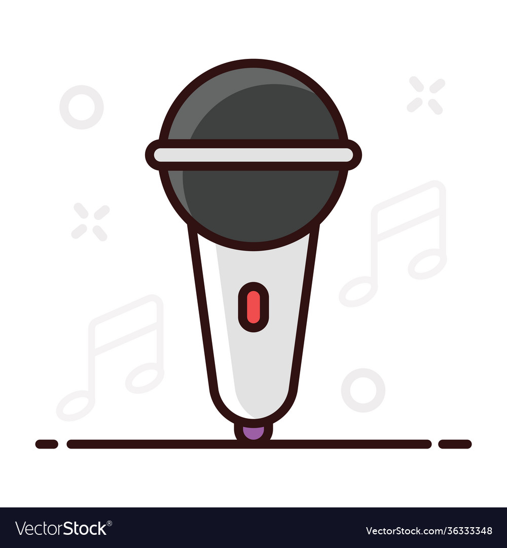 Mic Royalty Free Vector Image - VectorStock