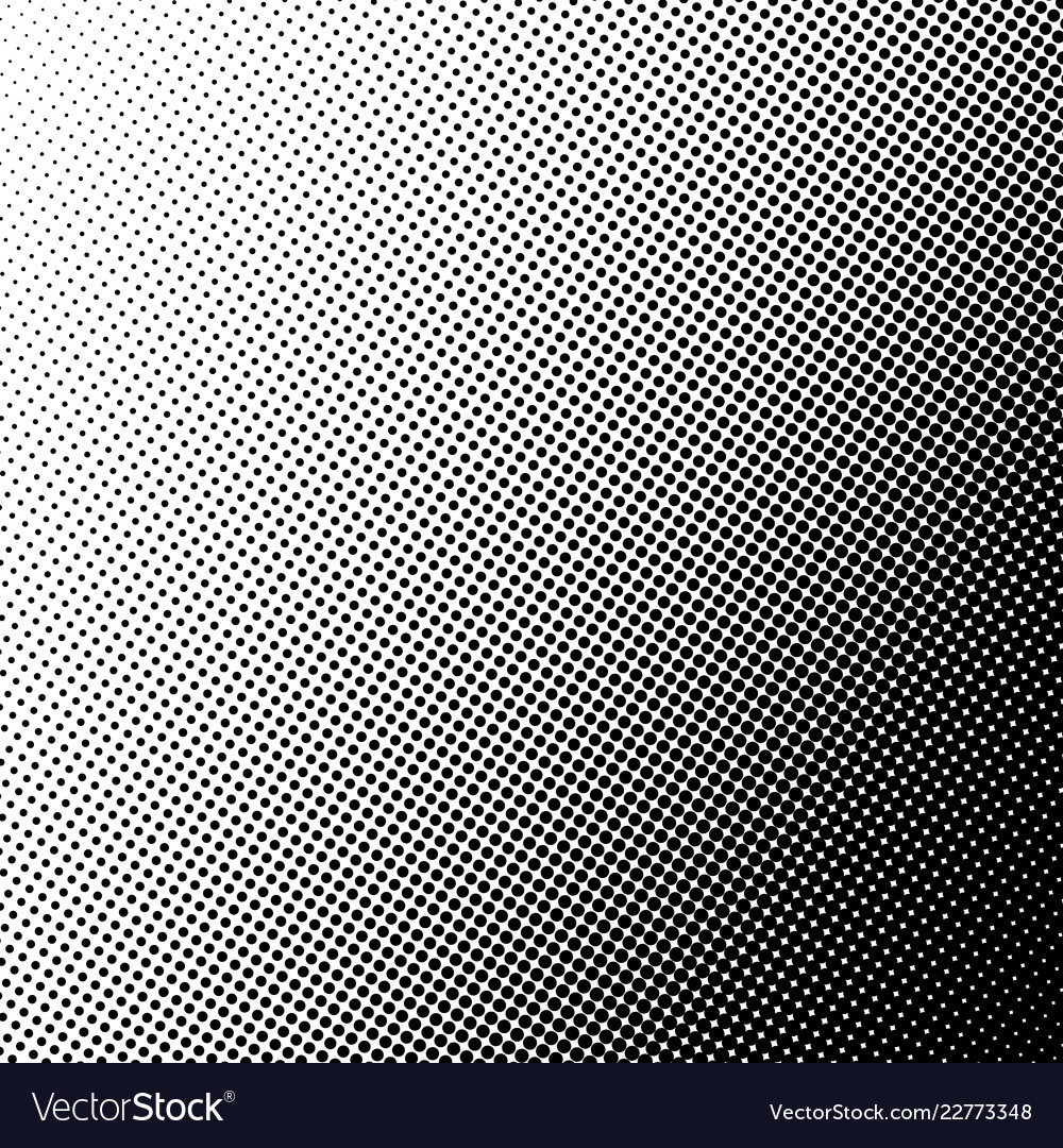 Retro halftone gradient circle background Vector Image