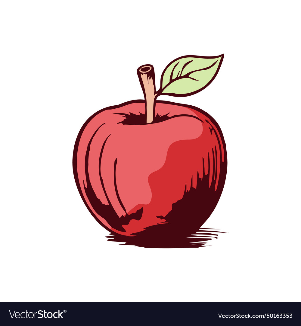 Apple Royalty Free Vector Image - VectorStock
