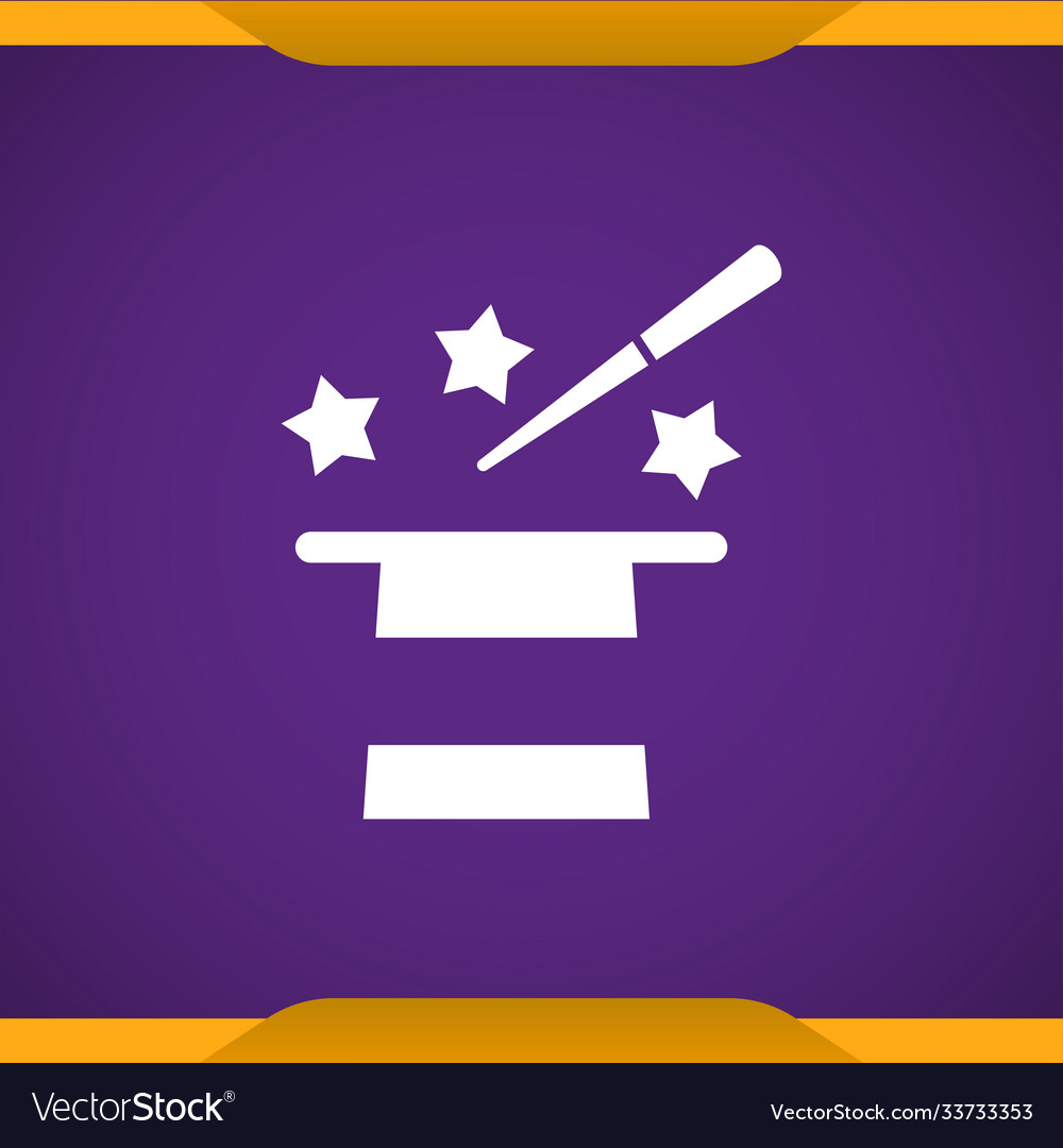 Magic icon Royalty Free Vector Image - VectorStock