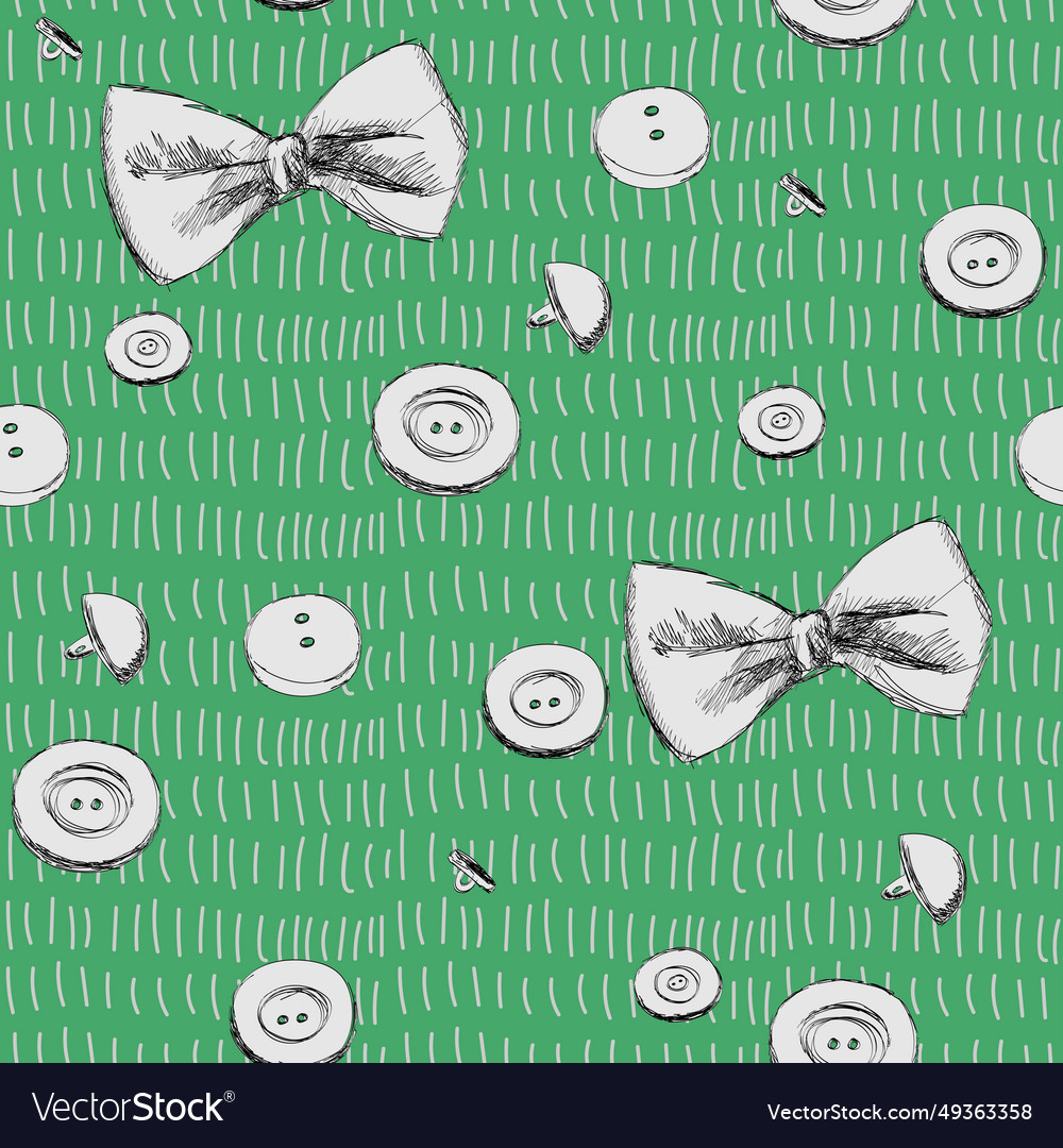 Pattern with buttons Royalty Free Vector Image