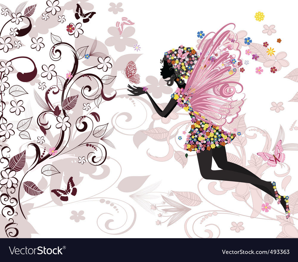 Fairy pattern Royalty Free Vector Image - VectorStock