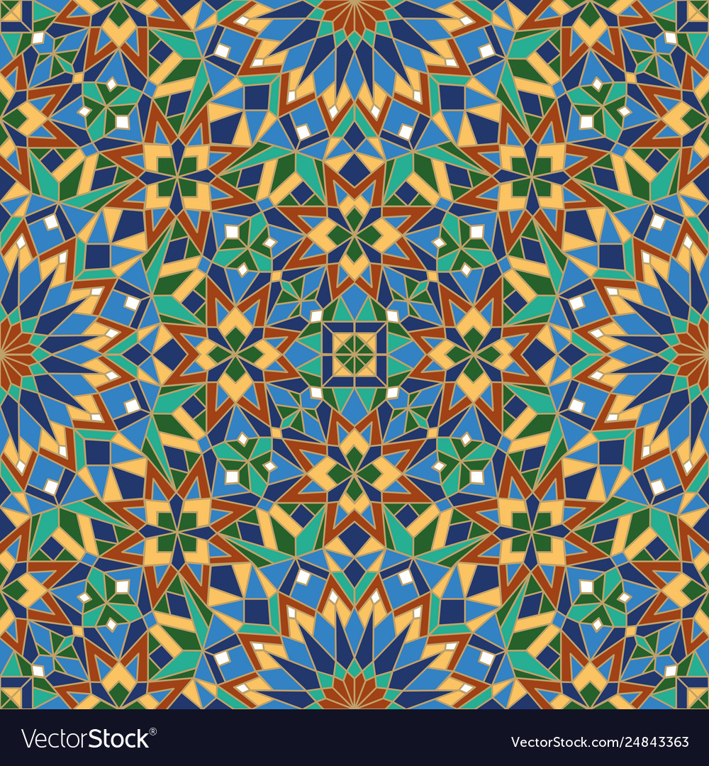 Morrocan pattern Royalty Free Vector Image - VectorStock