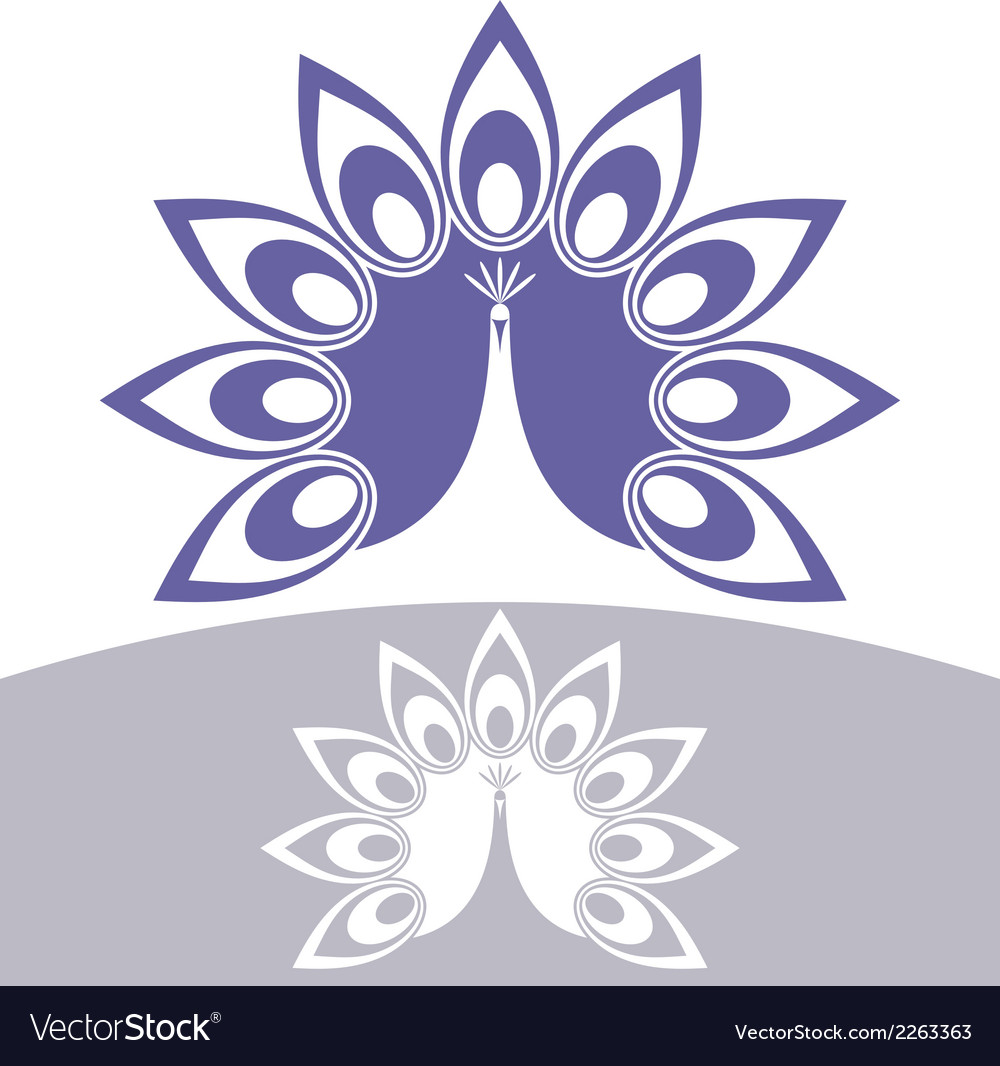 Peacock Royalty Free Vector Image - VectorStock