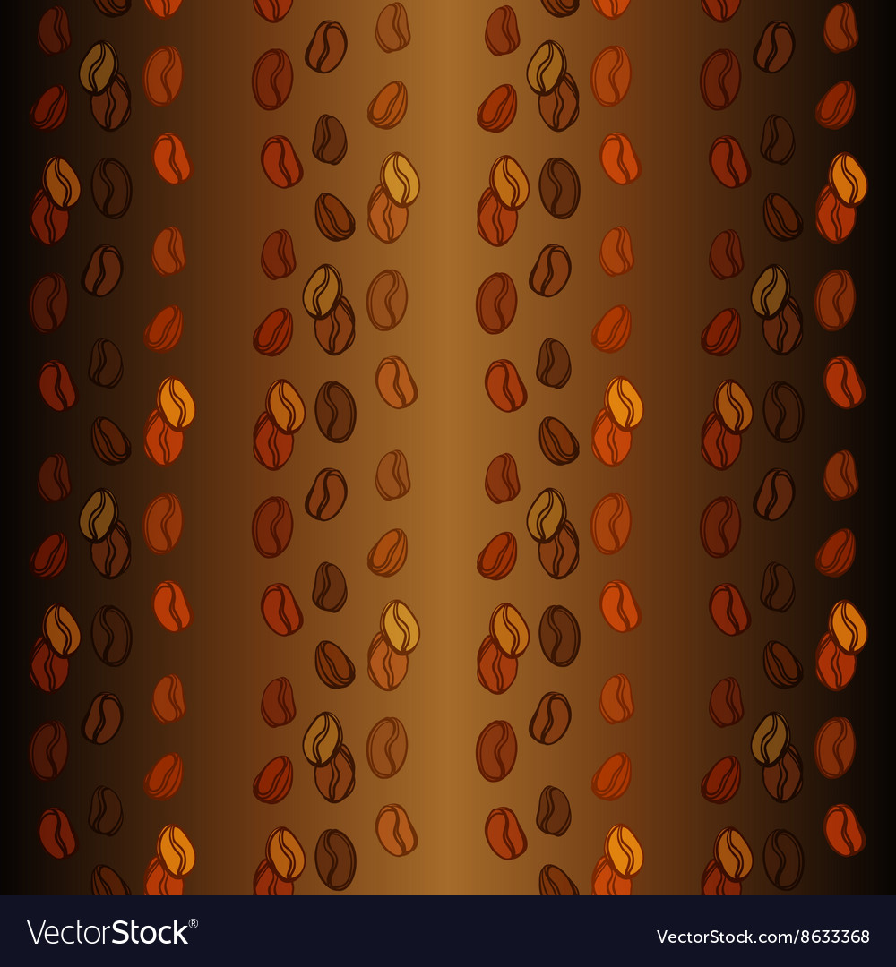Coffee seamless pattern Royalty Free Vector Image