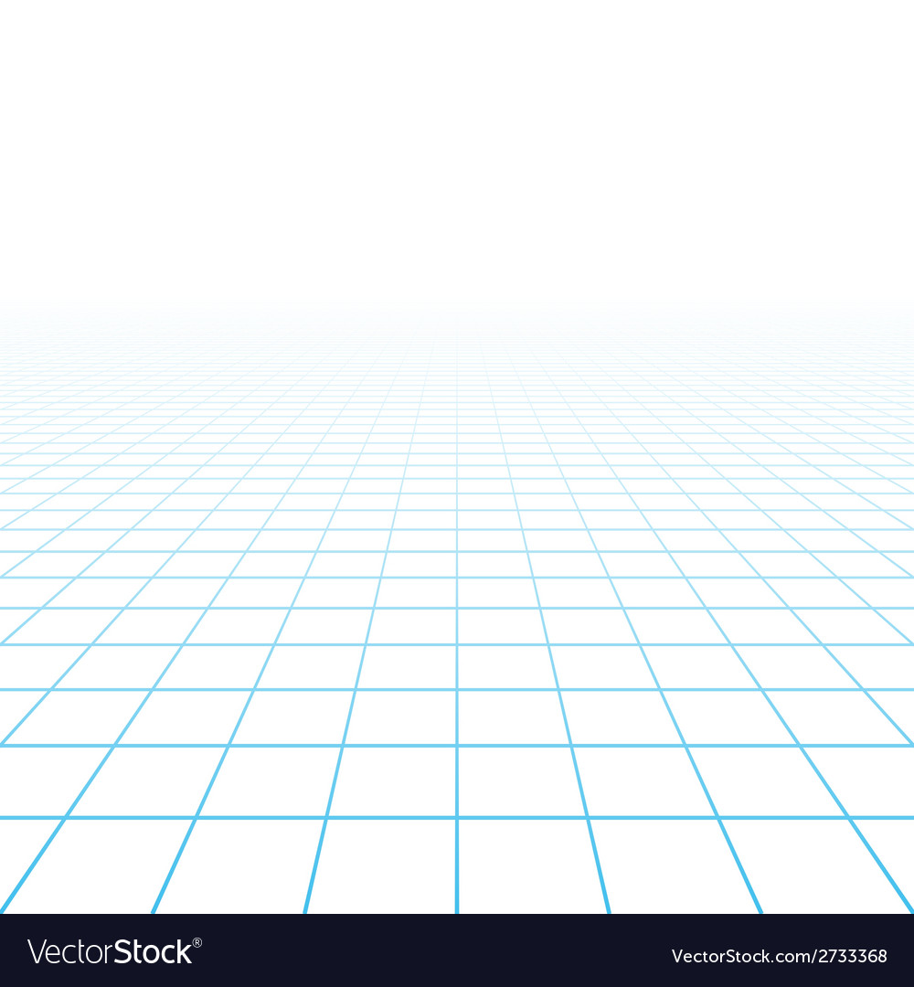Perspective grid background Royalty Free Vector Image