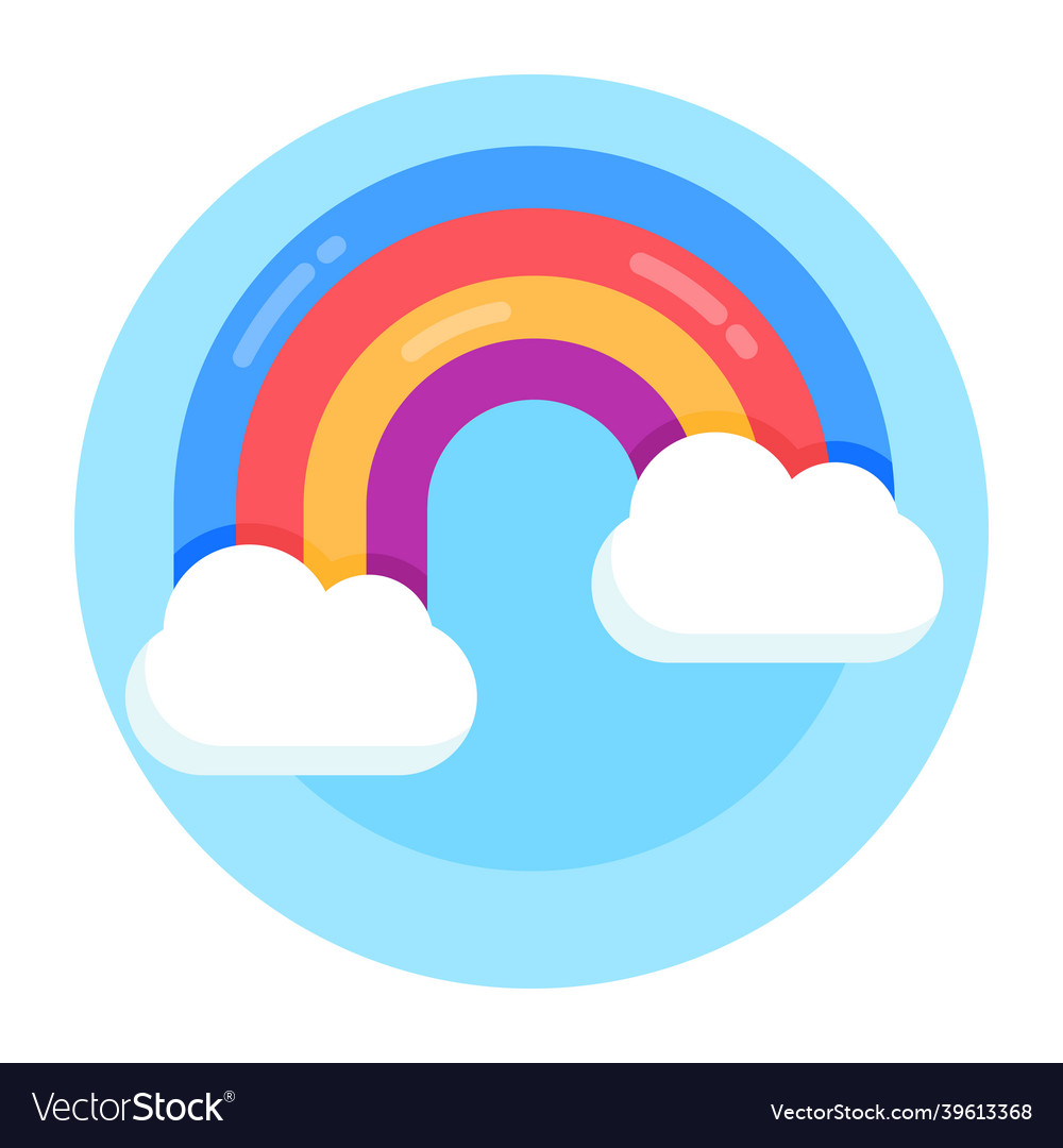 Rainbow Royalty Free Vector Image - VectorStock