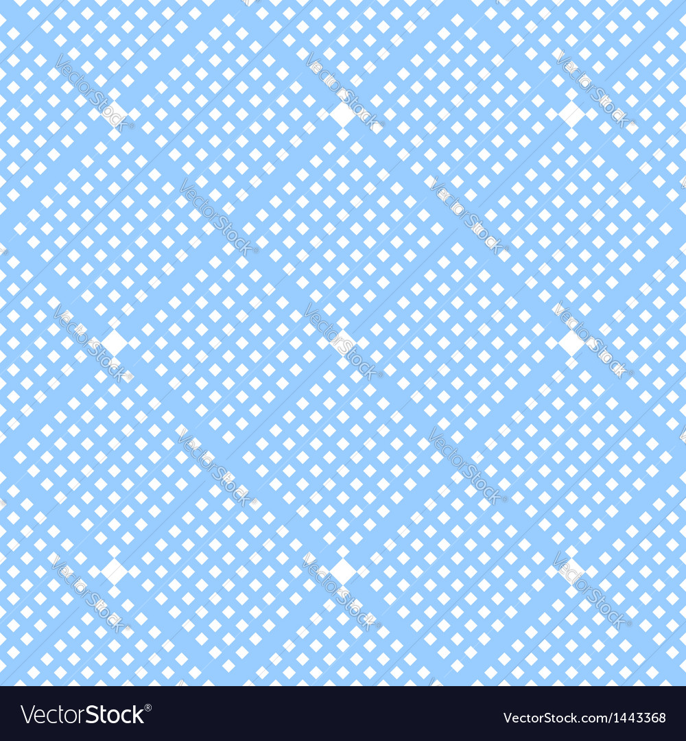 Seamless checked blue pattern Royalty Free Vector Image