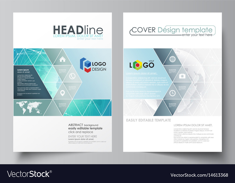 The editable layout Royalty Free Vector Image - VectorStock