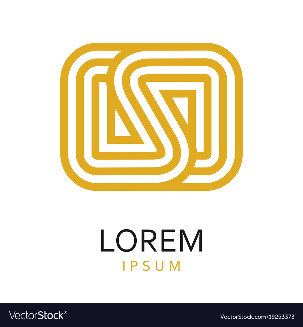 Abstract logo Royalty Free Vector Image - VectorStock