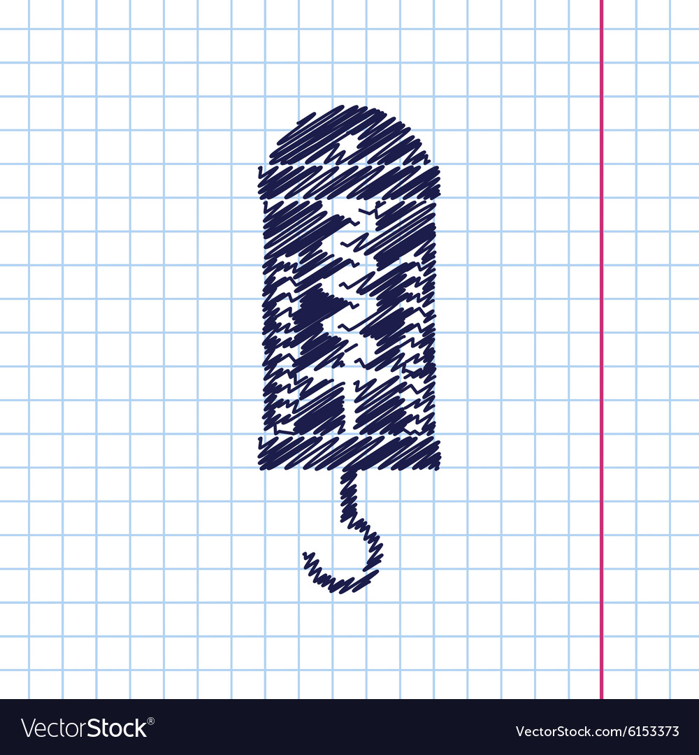 Flat physics dynamometer Royalty Free Vector Image