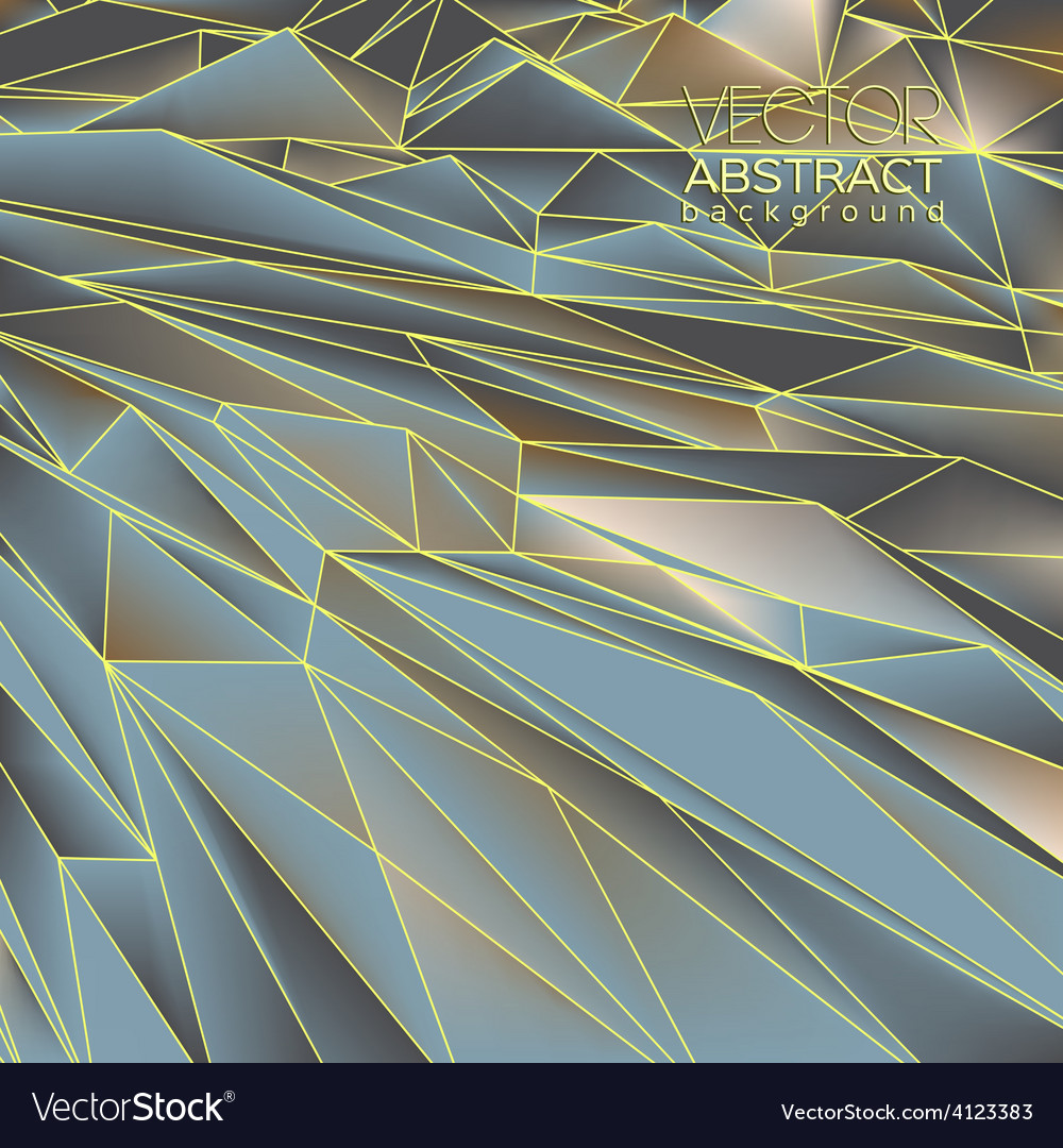 Abstract polygon background Royalty Free Vector Image