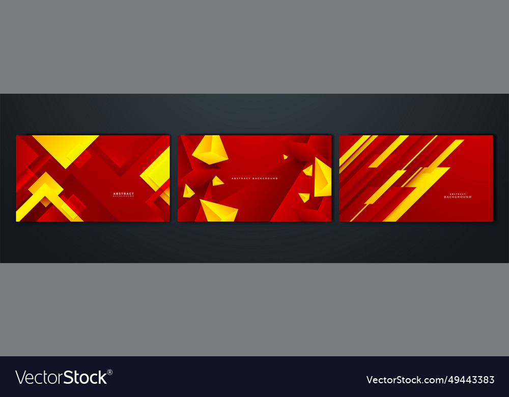 Modern dynamic red orange background gradient Vector Image