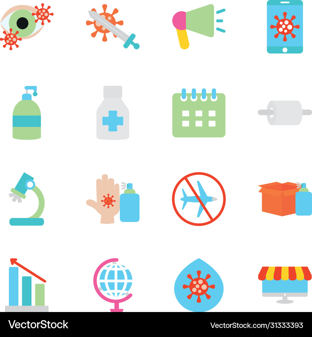 Calendar planner and stop spread icon set Vector Image
