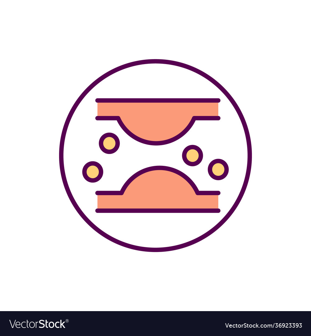 Cholesterol test rgb color icon Royalty Free Vector Image Cholesterol test rgb color icon Royalty Free Vector Image