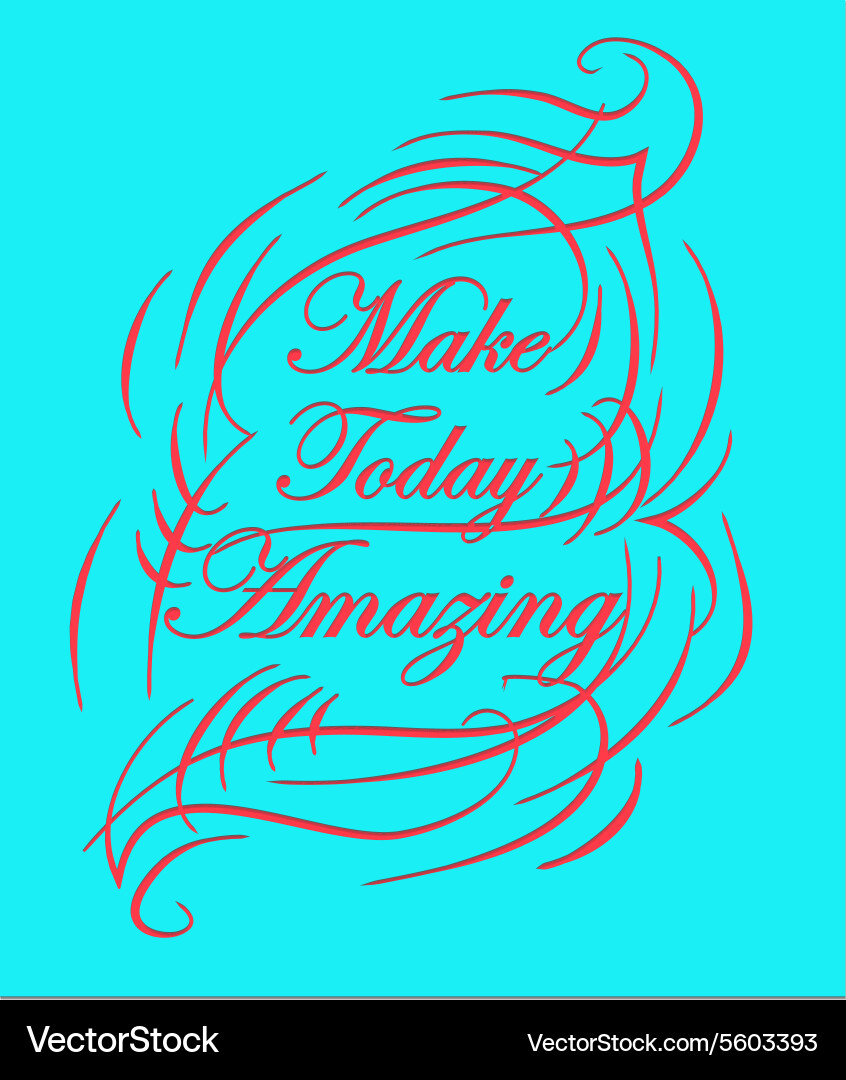 Inspirational and encouraging quote design Vector Image
